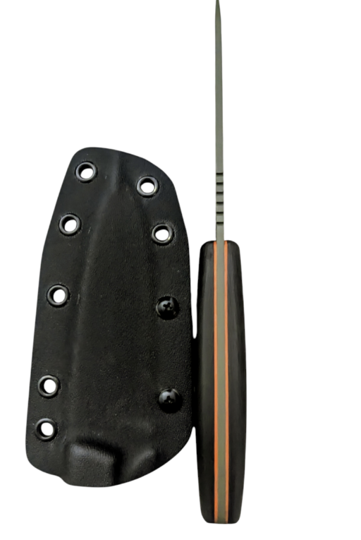 Australian Made Bushcraft Fixed Blade Knife Carbon Fiber Scales ...